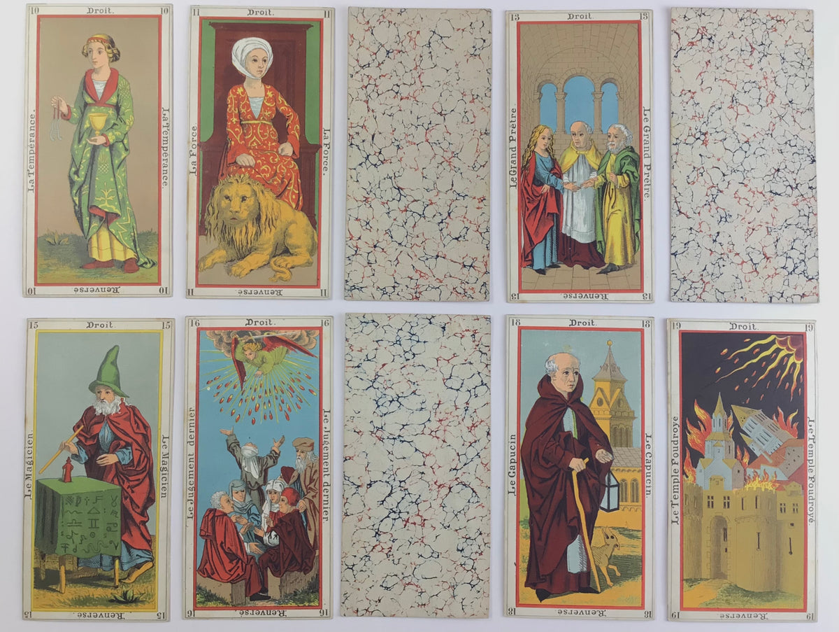 c.1865 Etteilla III, Le Grand Jeu de L’Oracle des Dames, Haugard-Meuge ...