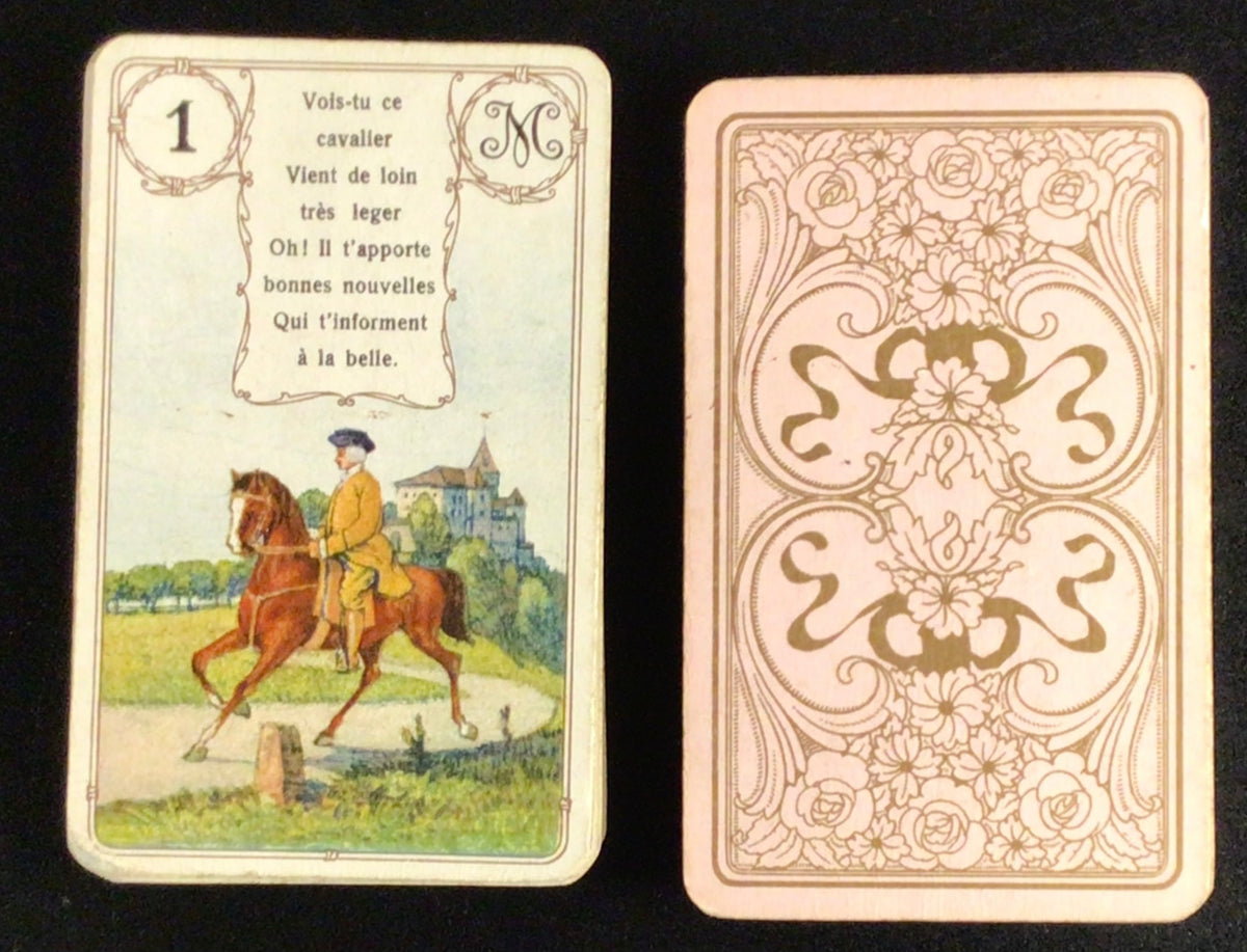 c.1920 Lenormand Cards, Müller, 35/36 – McClosky's Antiquarian Books ...